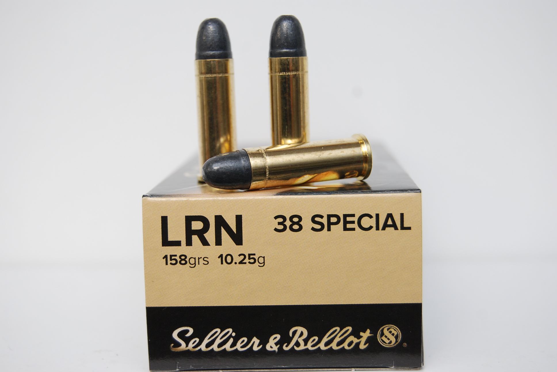 Sellier & Bellot .38 Spec. 158 grain LRN - Wapenhandel Slendebroek